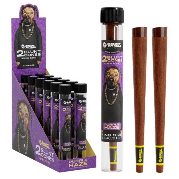 G-Rollz | Blunts ‘The Dog’ Terpene Infused ‘Purple Haze’ – The Golden Duck