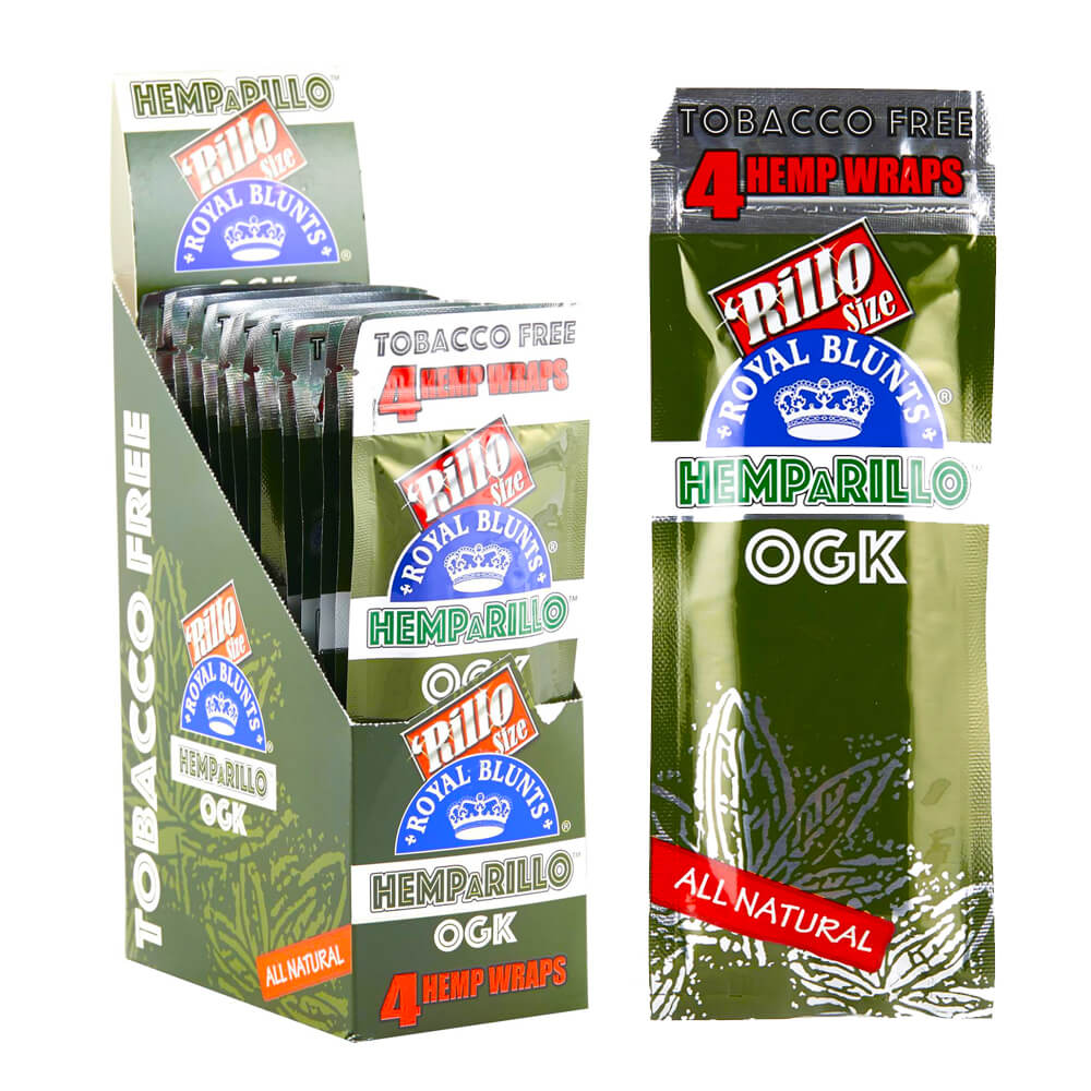 Hemparillo Hemp Wraps OGK x4 Blunts – The Golden Duck